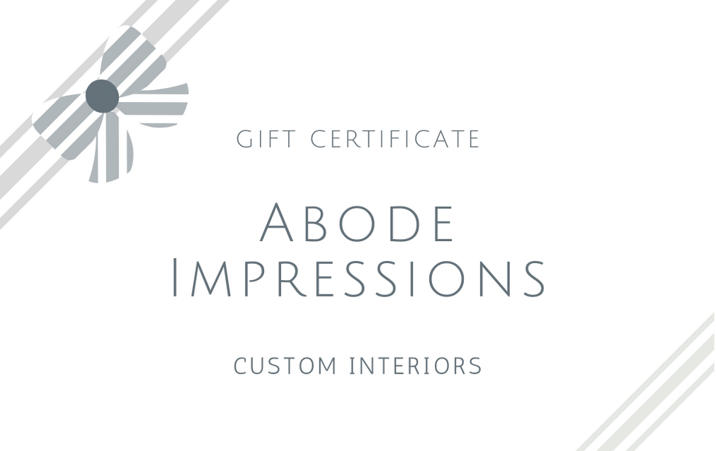 Gift Card – Abode Impressions